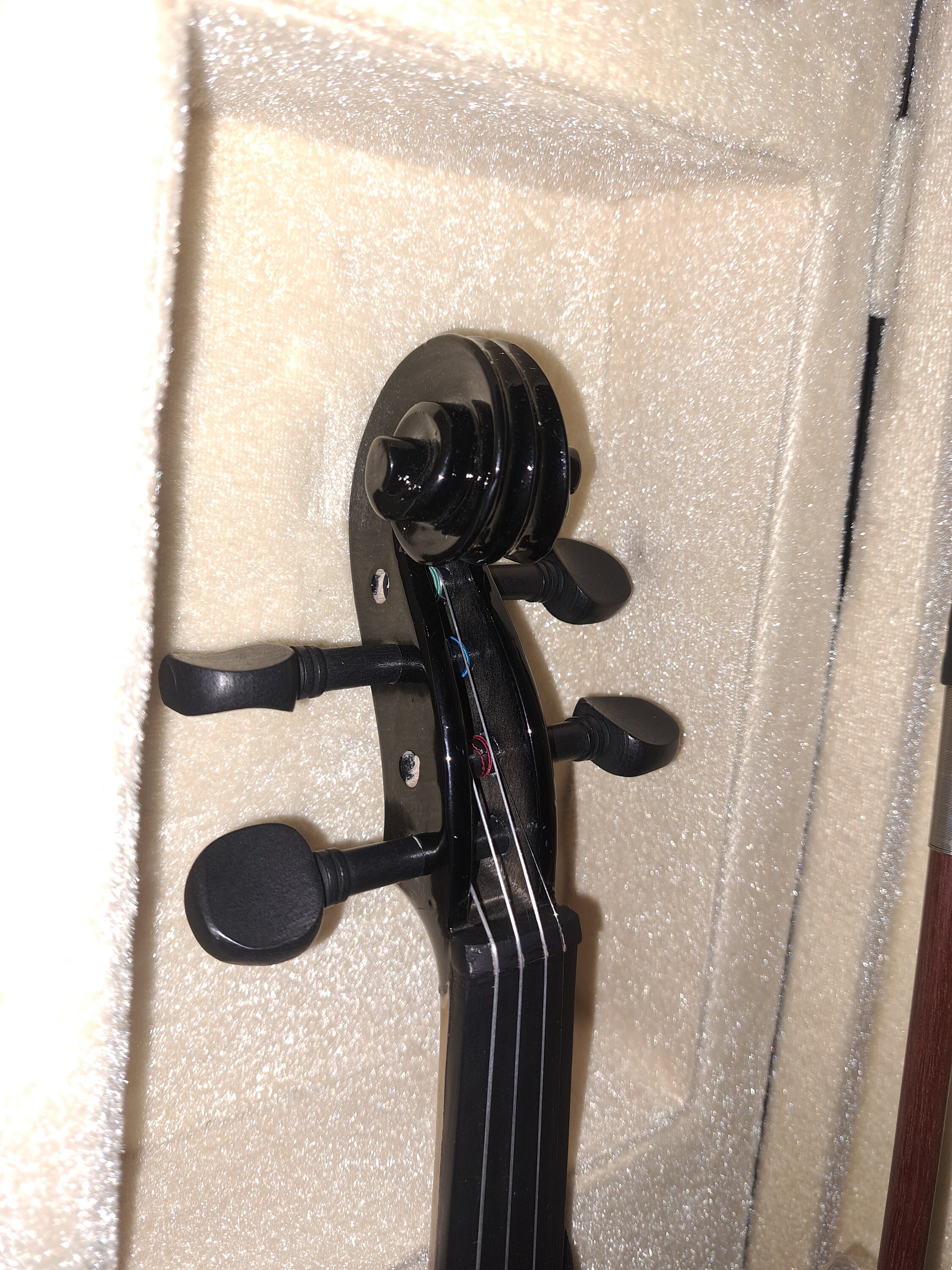 Custom Painted Violin Case With Violin and Tuner - Etsy