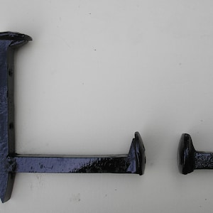 One Pair Railroad Spike Shelf Brackets - Etsy