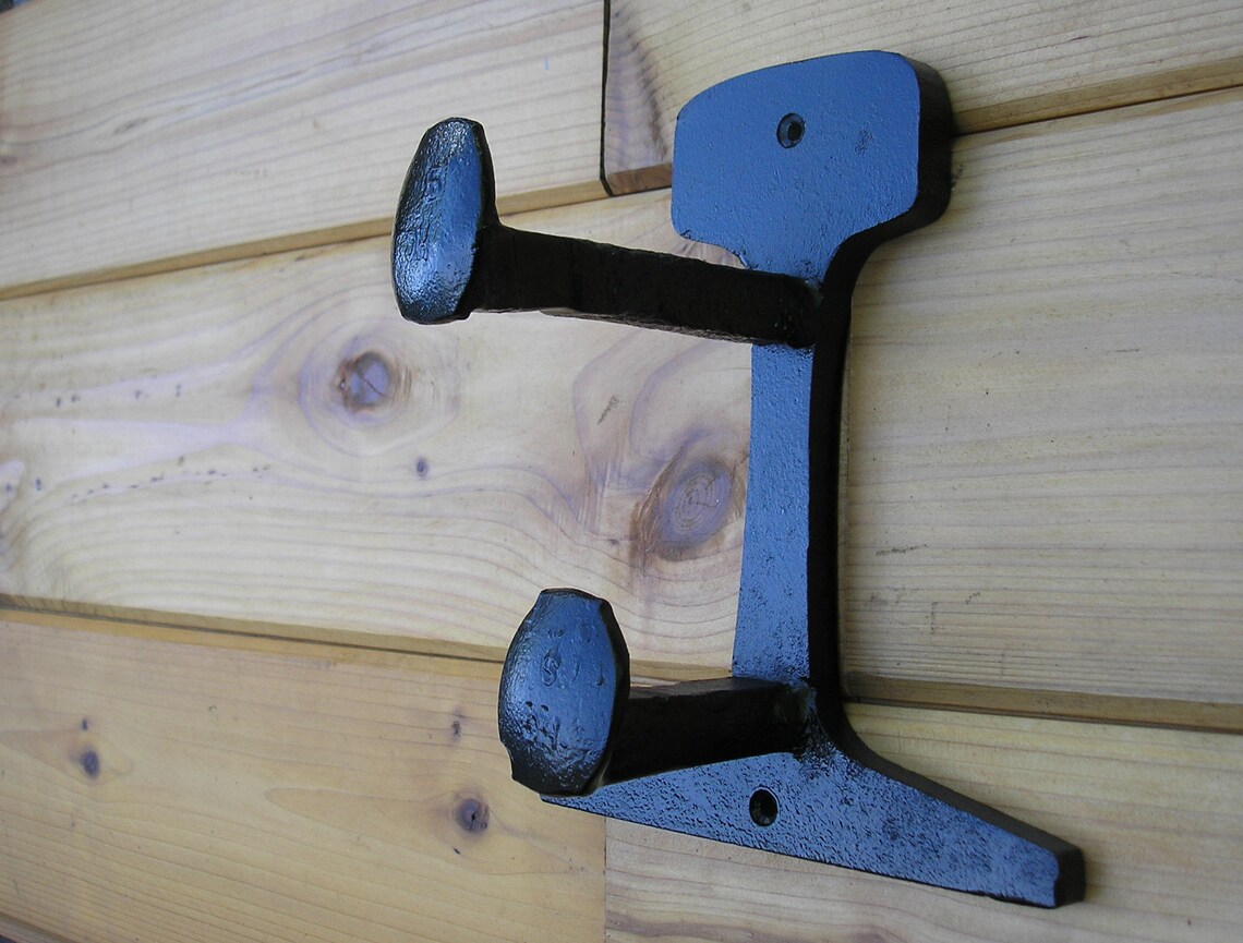 Railroad Track and Spike Coat Hook - Etsy