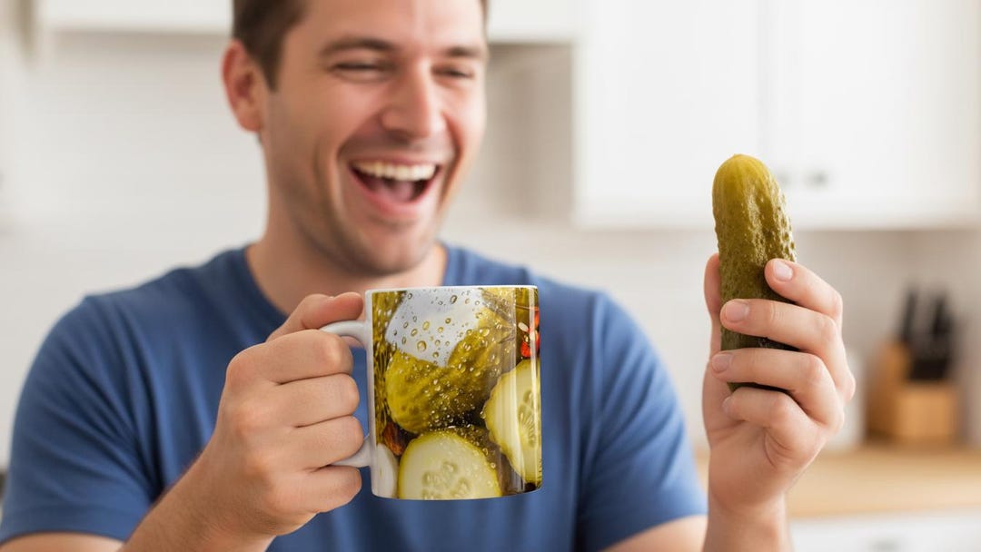 Pickle Mug – Funny Pickle Jar Coffee Mug – Pickle Lover Gift for Women ...