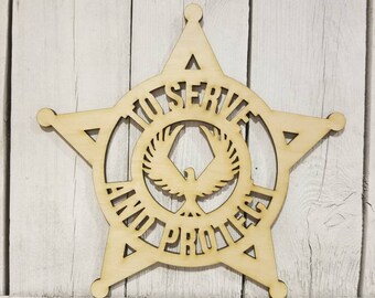 Police Protect Sign - Etsy