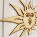 Sun Face - Laser Wood Cut Sign Wall Decor Gift Wreath Unfinished Summer ...