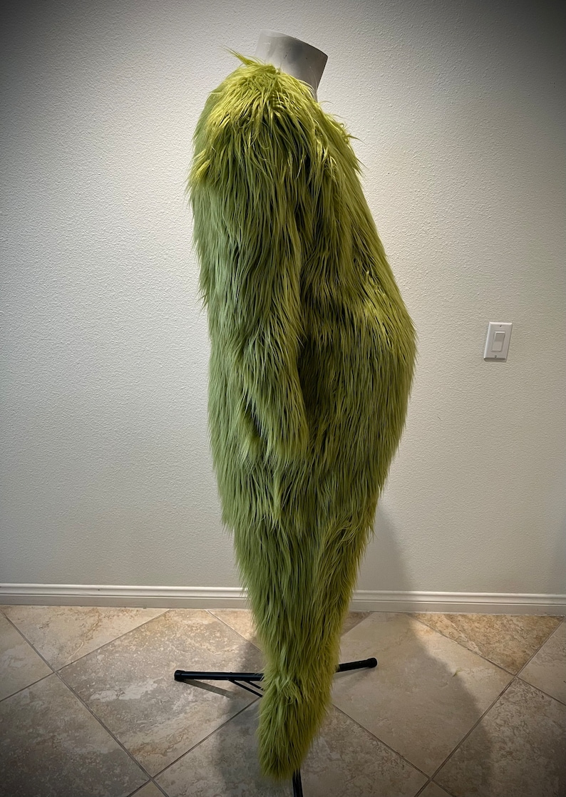 Christmas Cosplay Green Fursuit Realistic Green Custom - Etsy