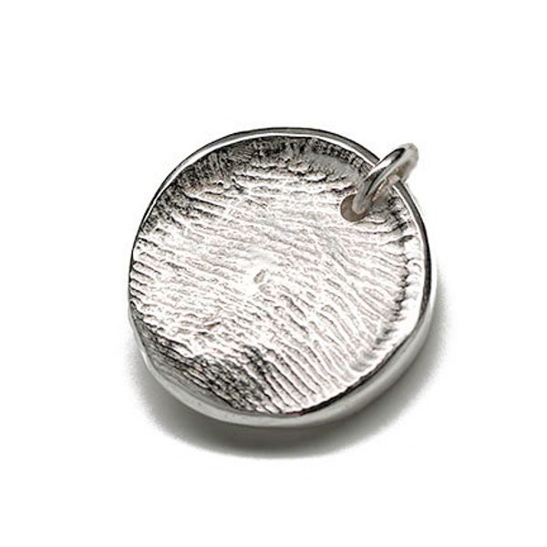 Silver Fingerprint - Etsy