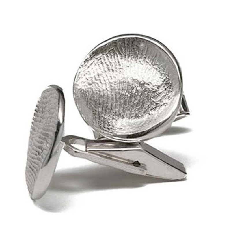 Fingerprint Cufflink - Etsy