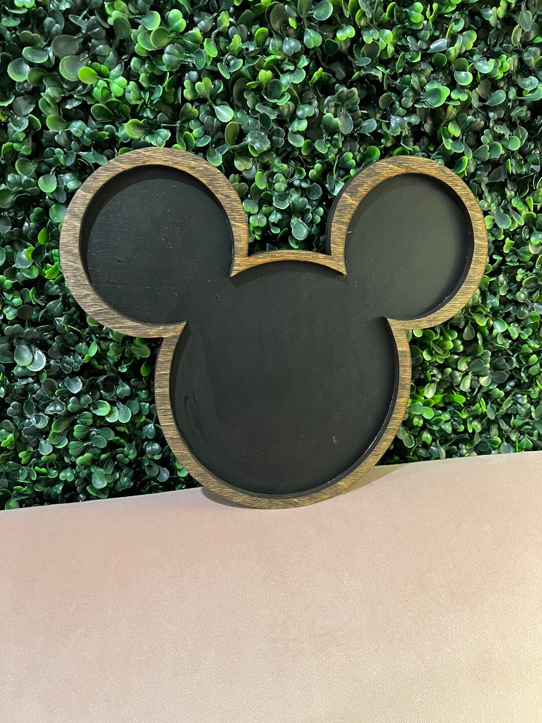 Framed Mickey Mouse Chalkboard - Etsy