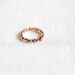 Kyrie Rosary Ring, 14k 18k Gold - Etsy