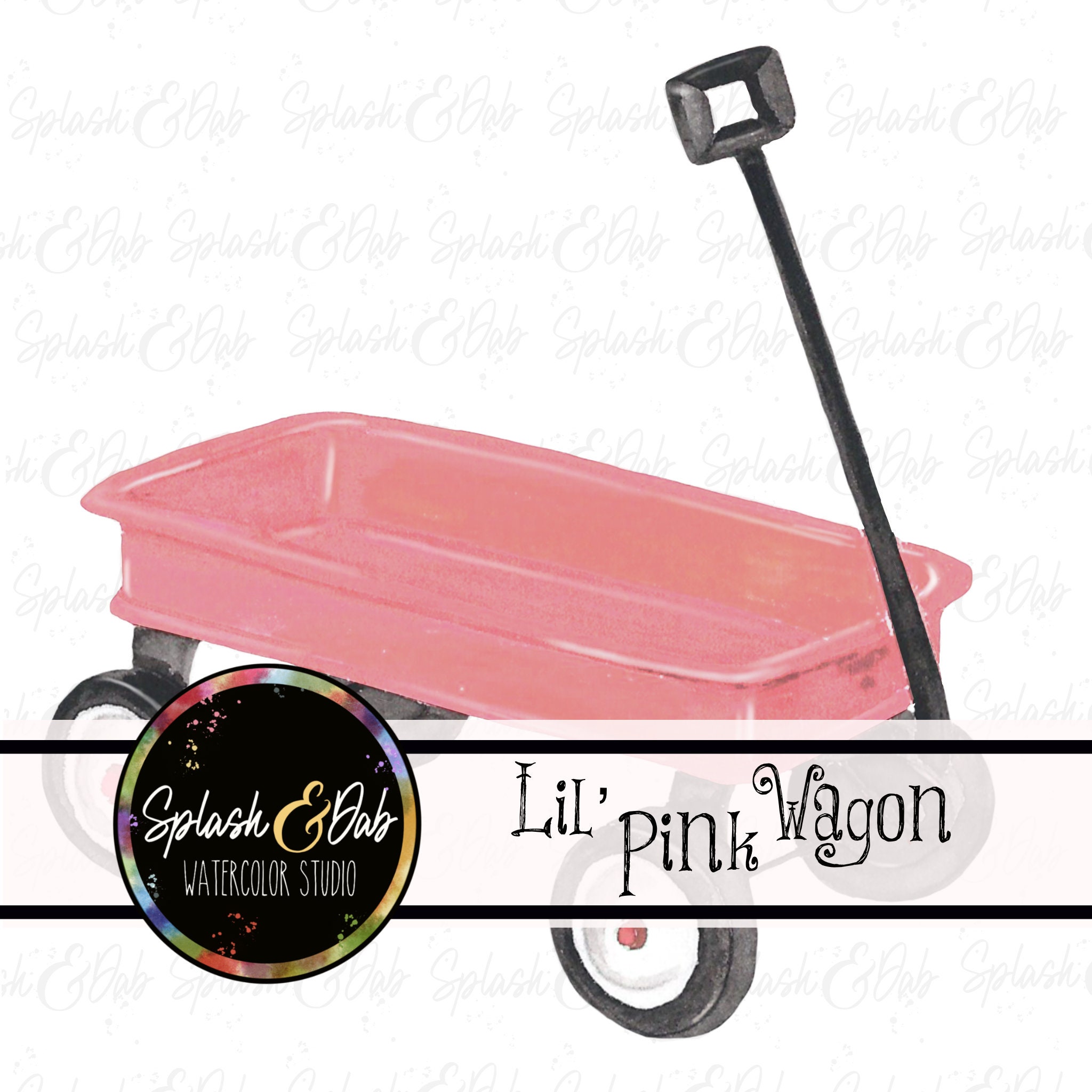 Pink Wagon - Etsy