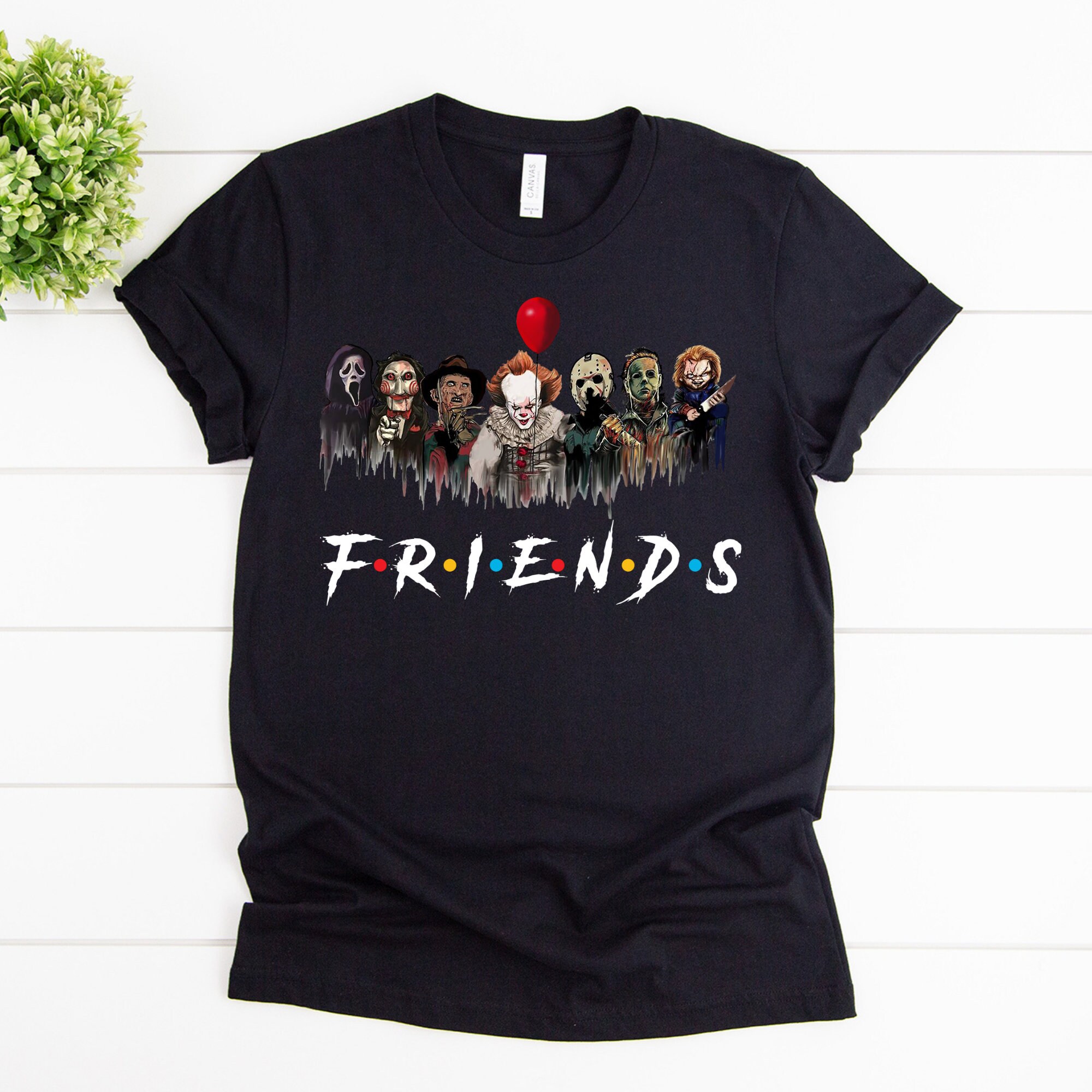Friends Halloween Shirt Halloween Horror Friends Shirt | Etsy