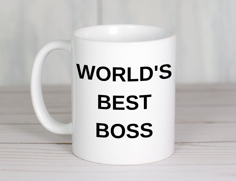 's Werelds beste baas mok Boss Day Cadeau 's | Etsy