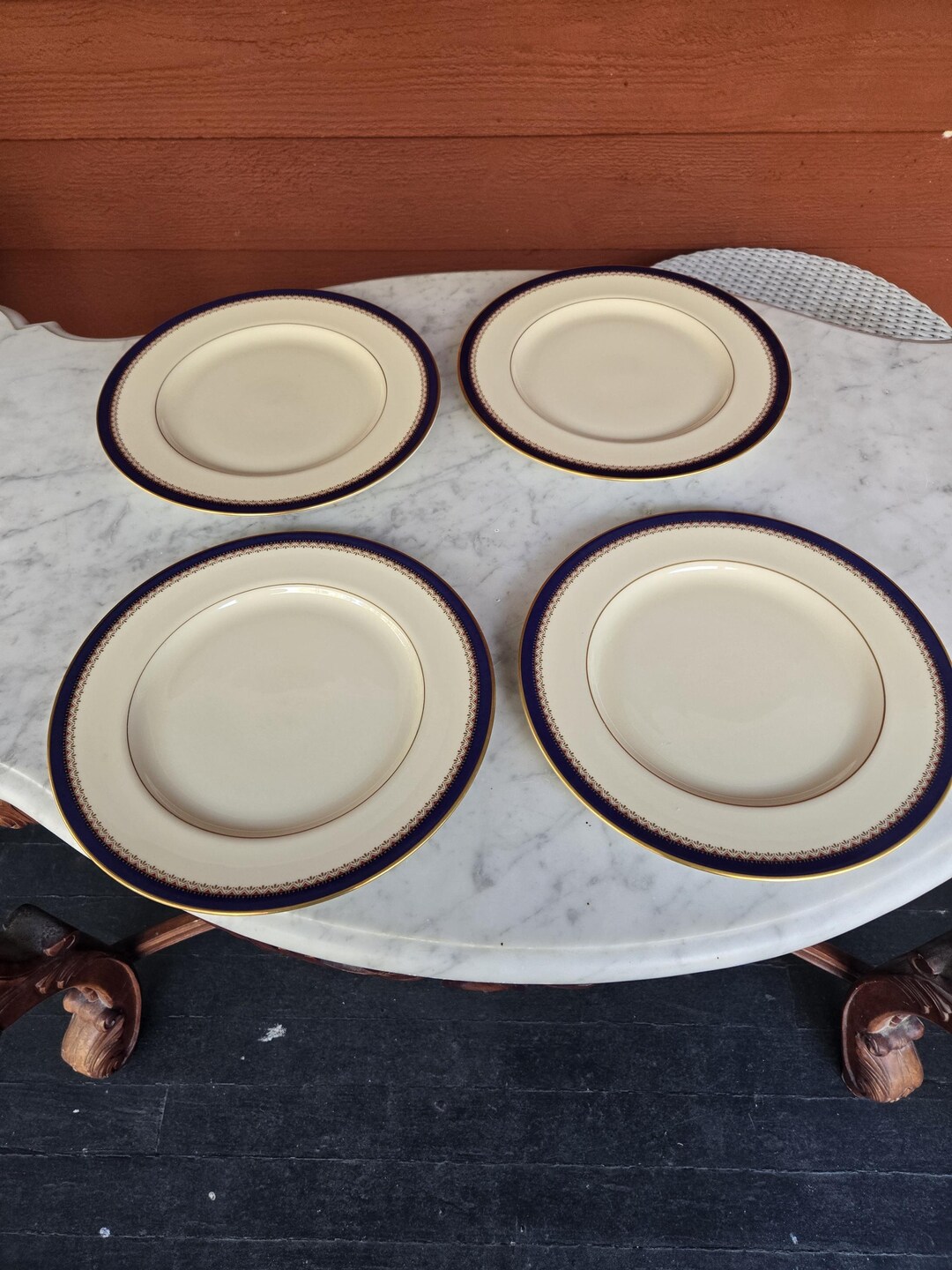 Lenox Presidential Collection Set of Four Jefferson Dinner Plates - Etsy