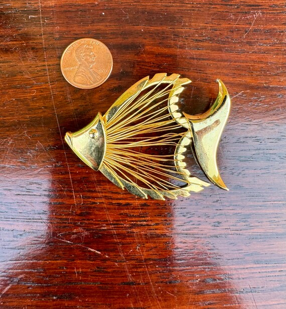 vintage angelfish fish - Gem