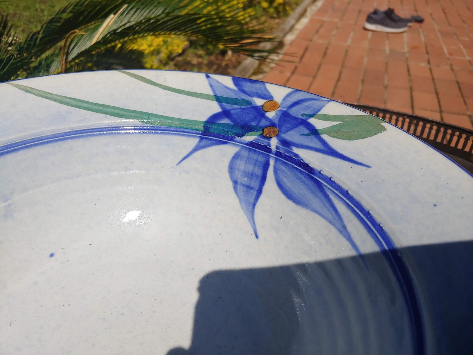 Beautiful Large Pottery Bowl Signed by Jay | Etsy