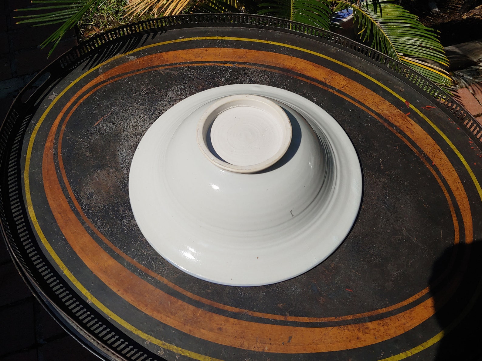 Beautiful Large Pottery Bowl Signed by Jay | Etsy