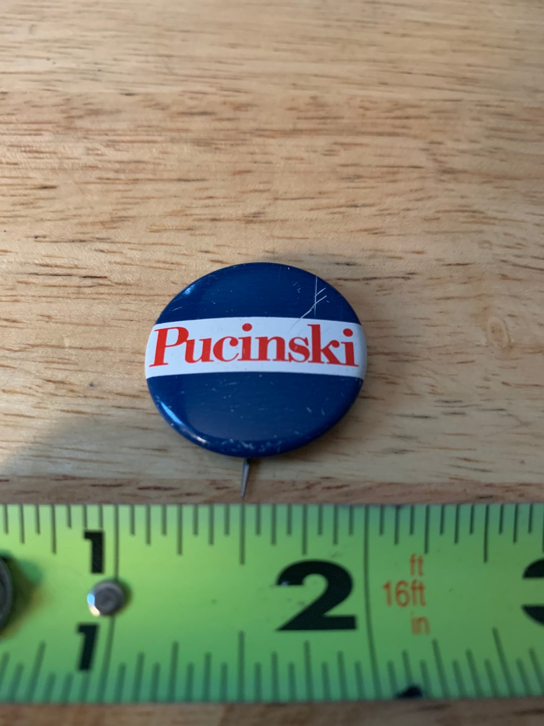 Vintage Pucinski Political Button, Chicago - Etsy
