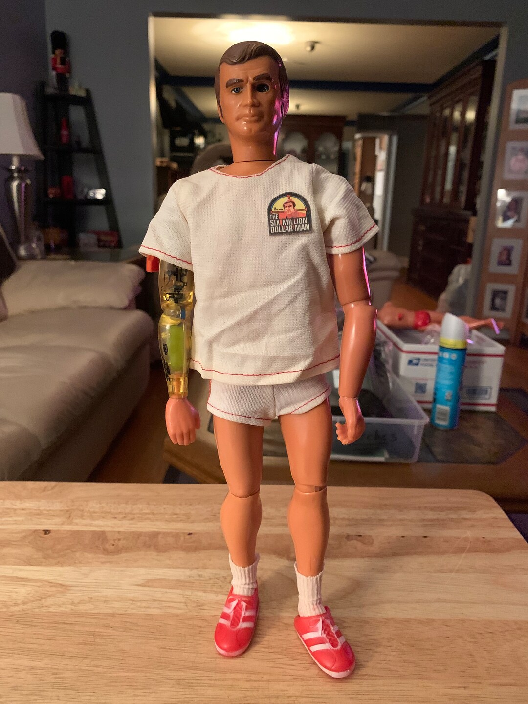 Vintage 1975 General Mills 6 Million Dollar Man Steve Austin, 13 Inch ...
