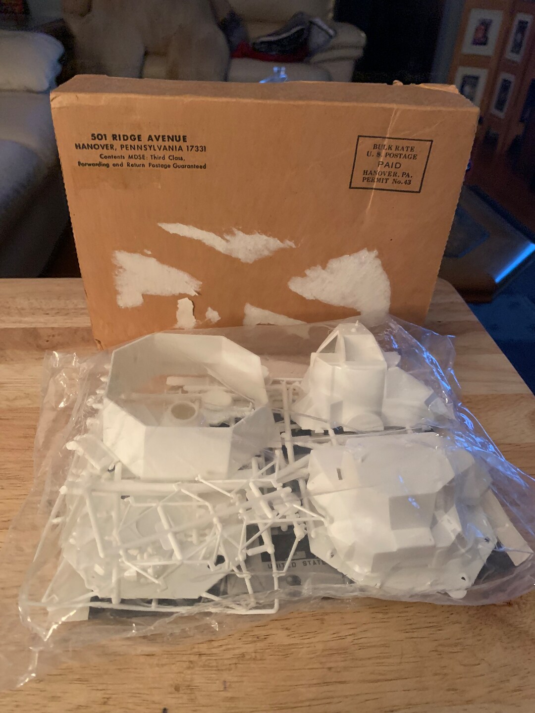 Vintage 1970s REVELL Model Kit, Apollo Command Lunar Module Still in ...