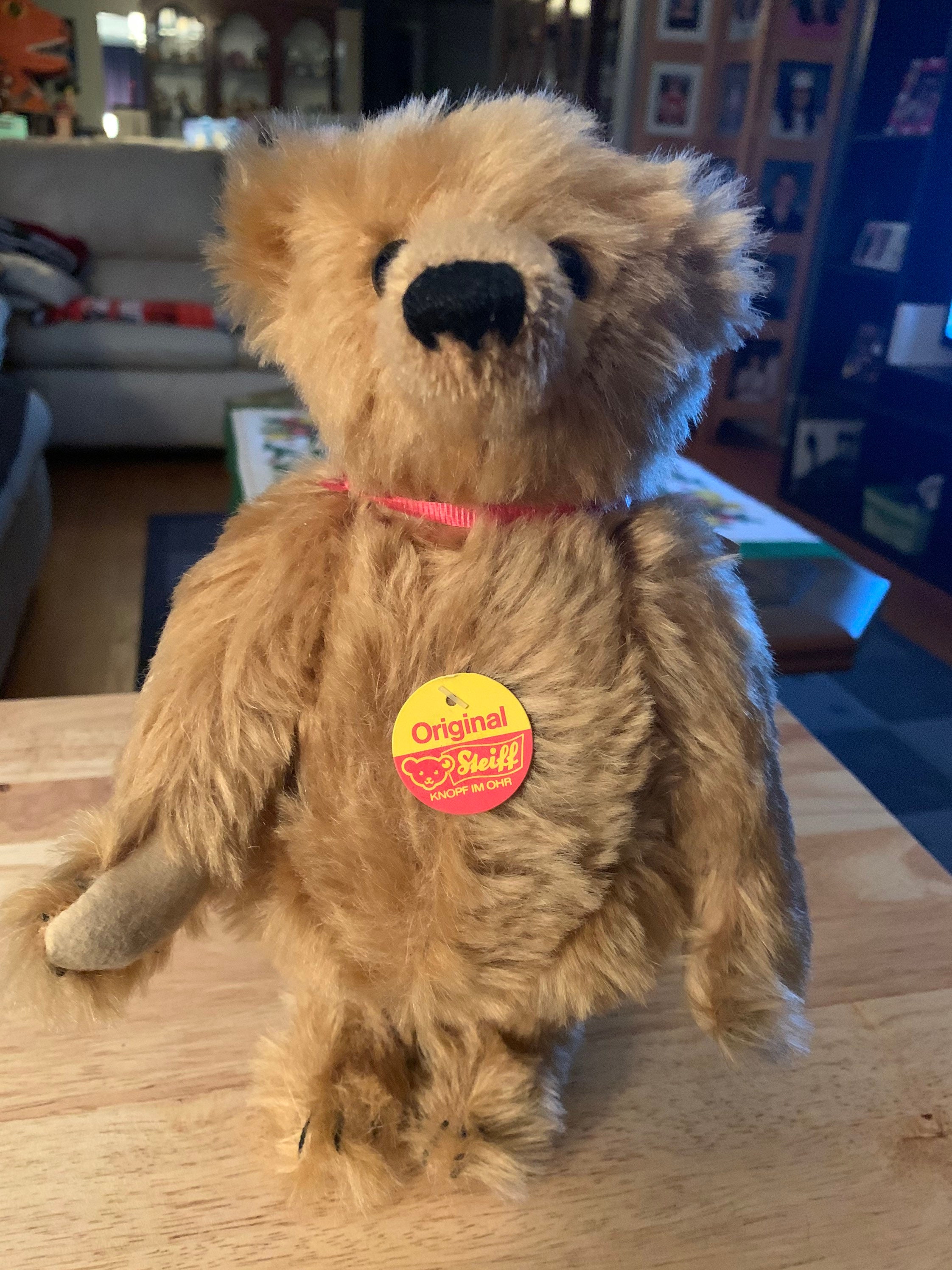 Vintage Original Steiff Bear Made in Germany New With Tag and Button ...