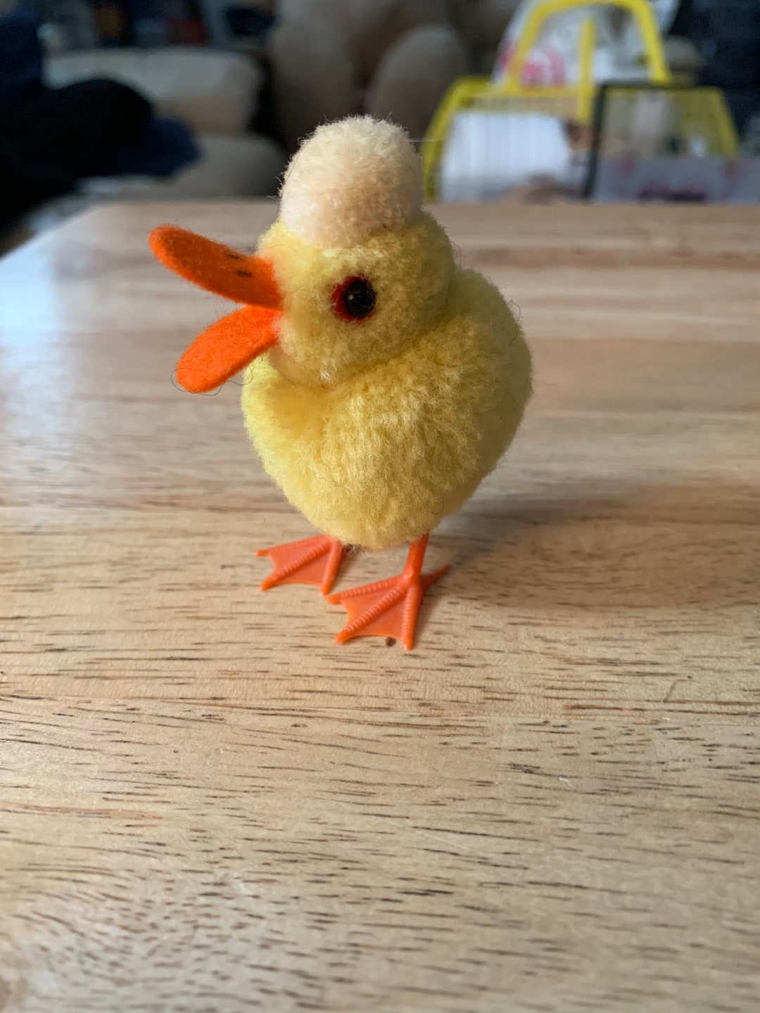 Vintage Steiff Woolly Baby Chick, Yellow & Orange, Made in Germany - Etsy