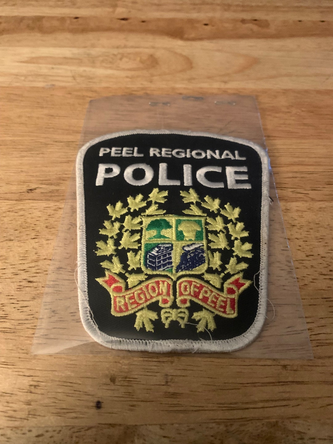 Vintage 1970s PEEL Regional Police Patch New Old Stock - Etsy