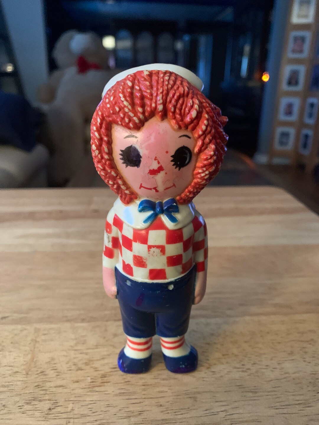 Vintage 1970s Raggedy Andy Plastic Figure - Etsy