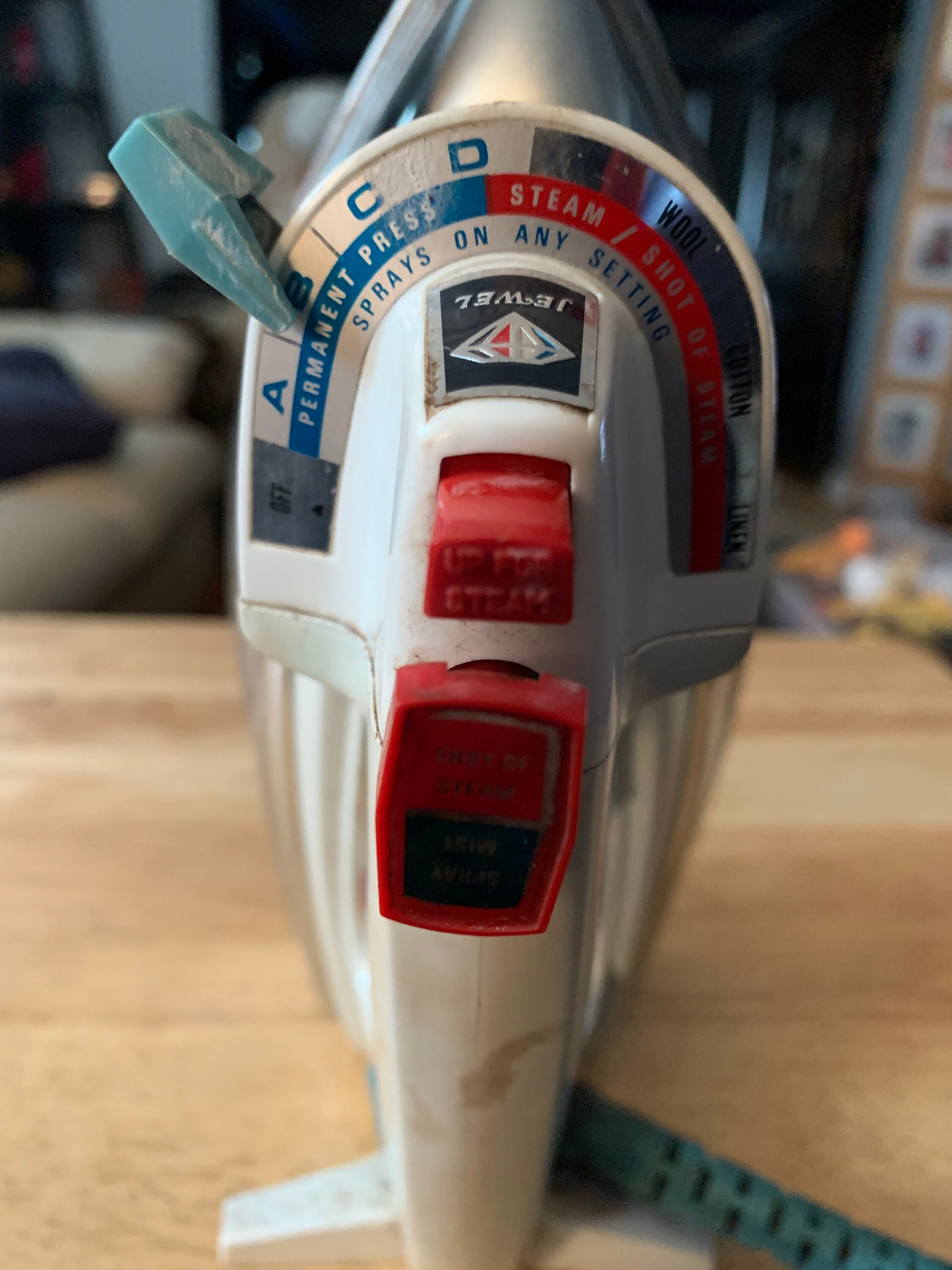 Vintage 1971 Sunbeam Jewel Iron With Steam and Sprayer Works - Etsy