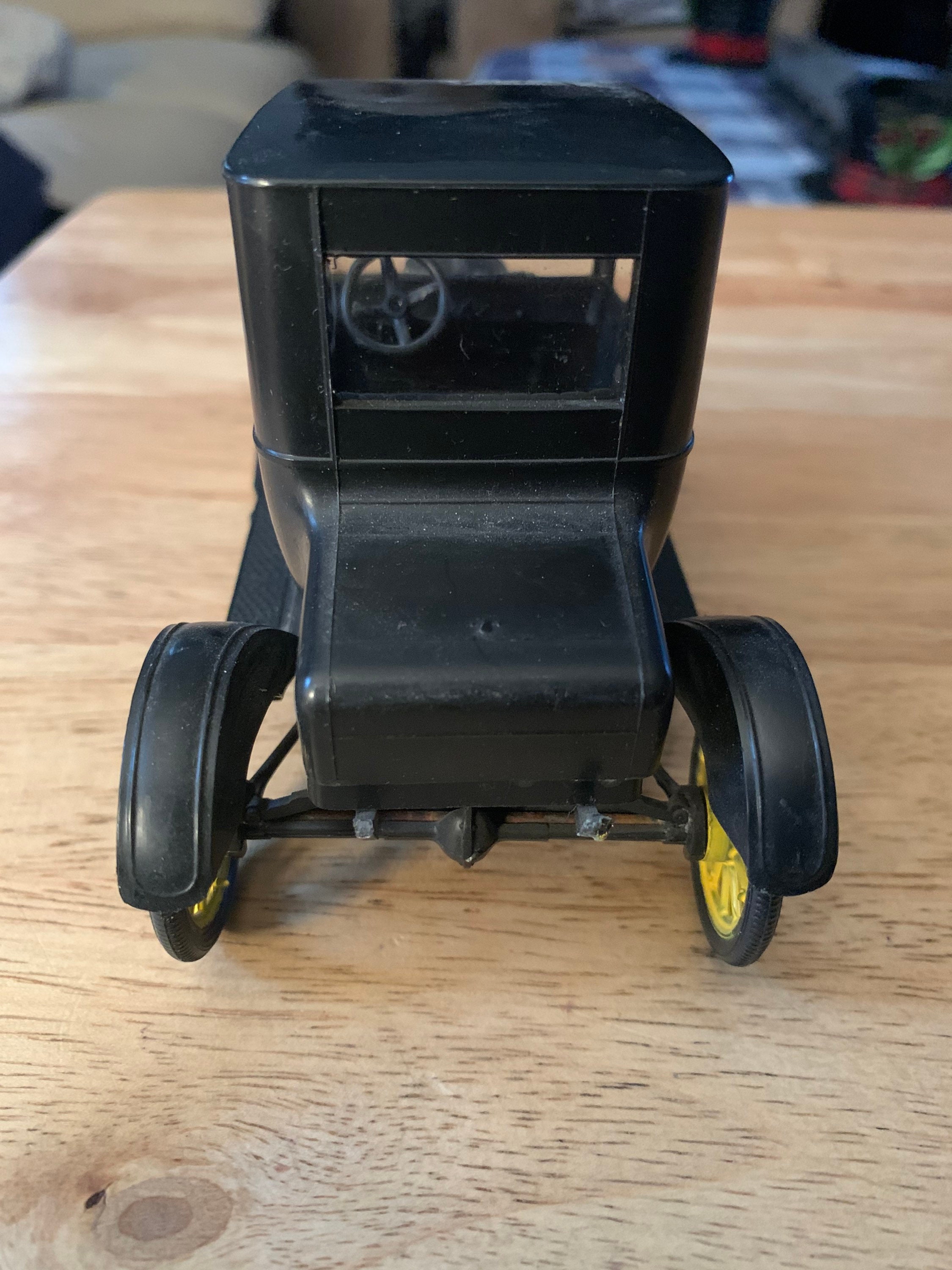 1925 Model T Black, Yellow Wheels, Plastic Model - Etsy