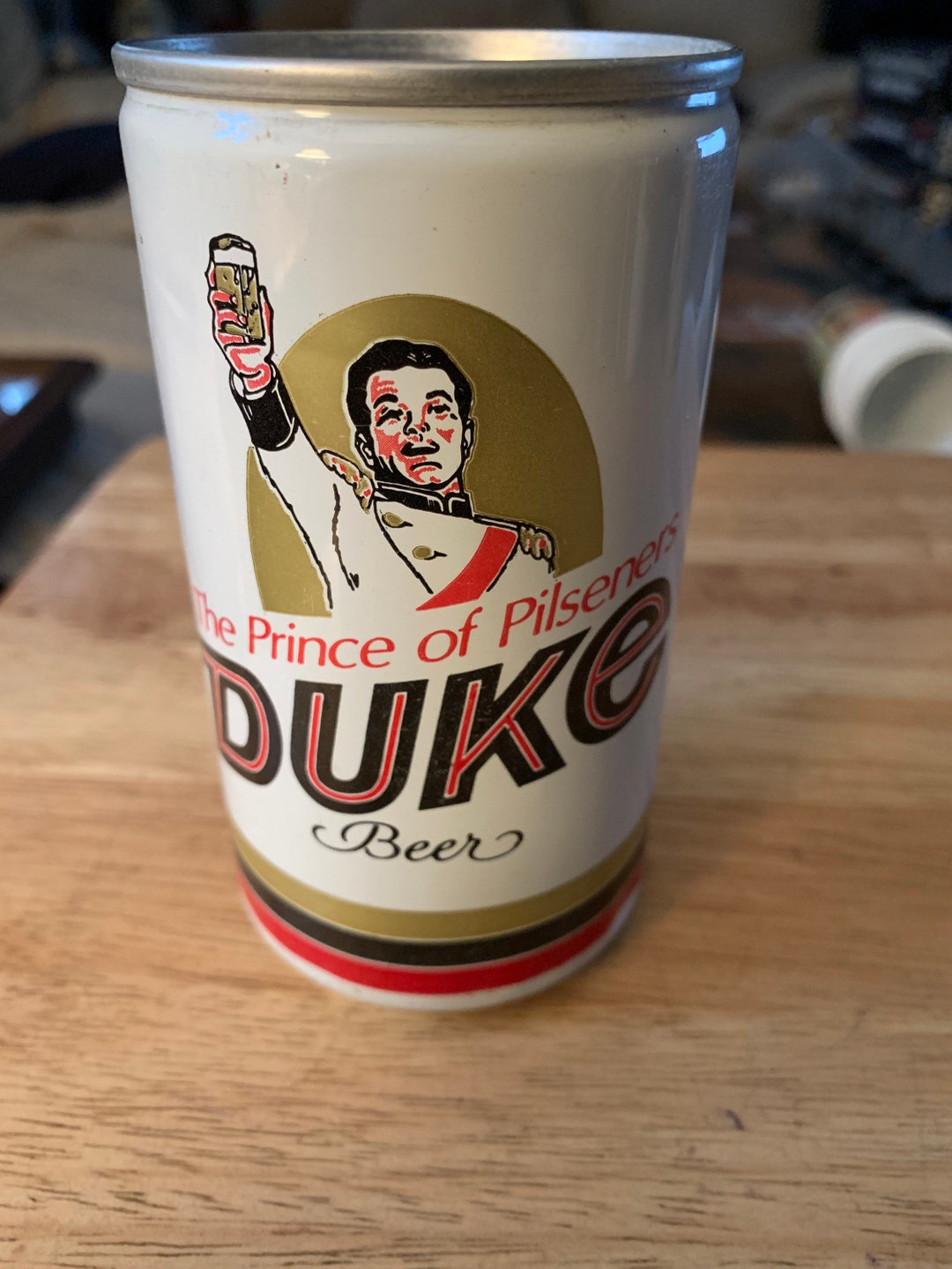 Vintage Metal 12 Ounce Beer Can Duke Beer Pull Tab Top Great - Etsy