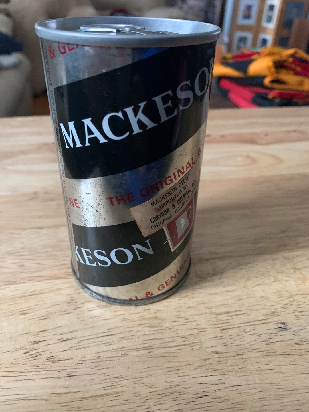 Vintage 1970s 12 Ounce Beer Can Metal With Pull Tab Mackeson Beer No ...