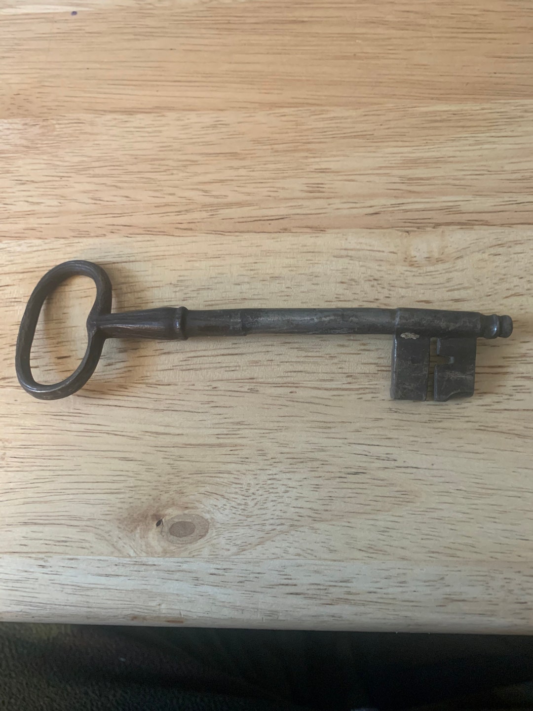 Antique Large Cast-iron Skeleton Key From Germany Nice Condition - Etsy