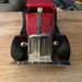 Vintage Reproduction Tin Hot Rod Red and Black Rubber Tires Made in ...