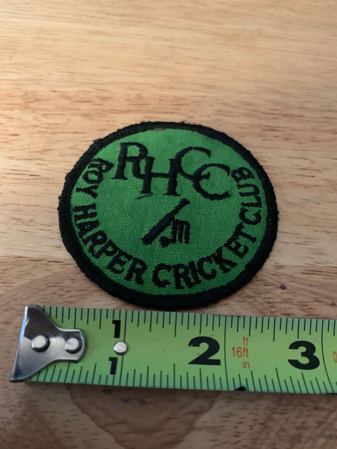 Vintage Cricket Club Patch - Etsy
