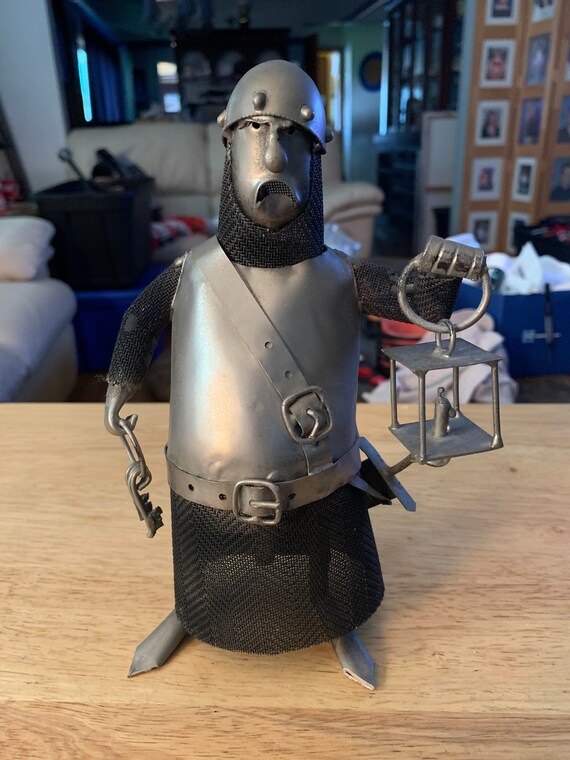 Vintage handmade metal dungeon Guard Purchased in the 70s from | Etsy