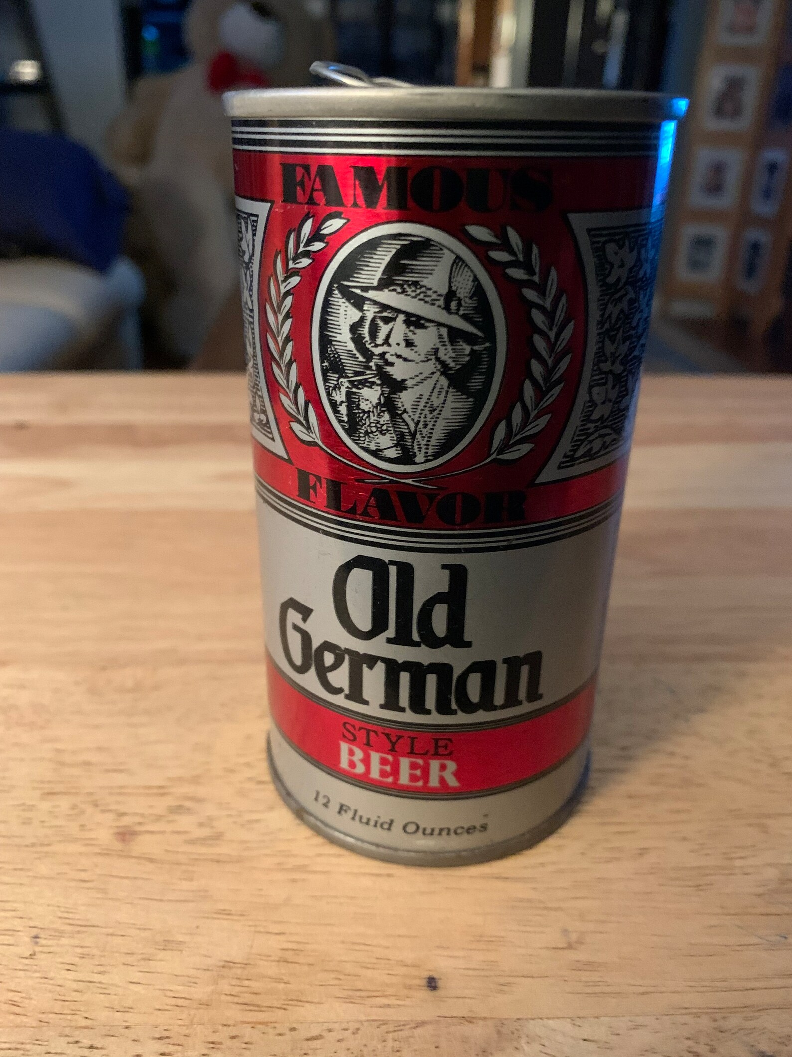 1970s Old German 12 Ounce Beer Can Metal With Pull Tab Great Condition ...