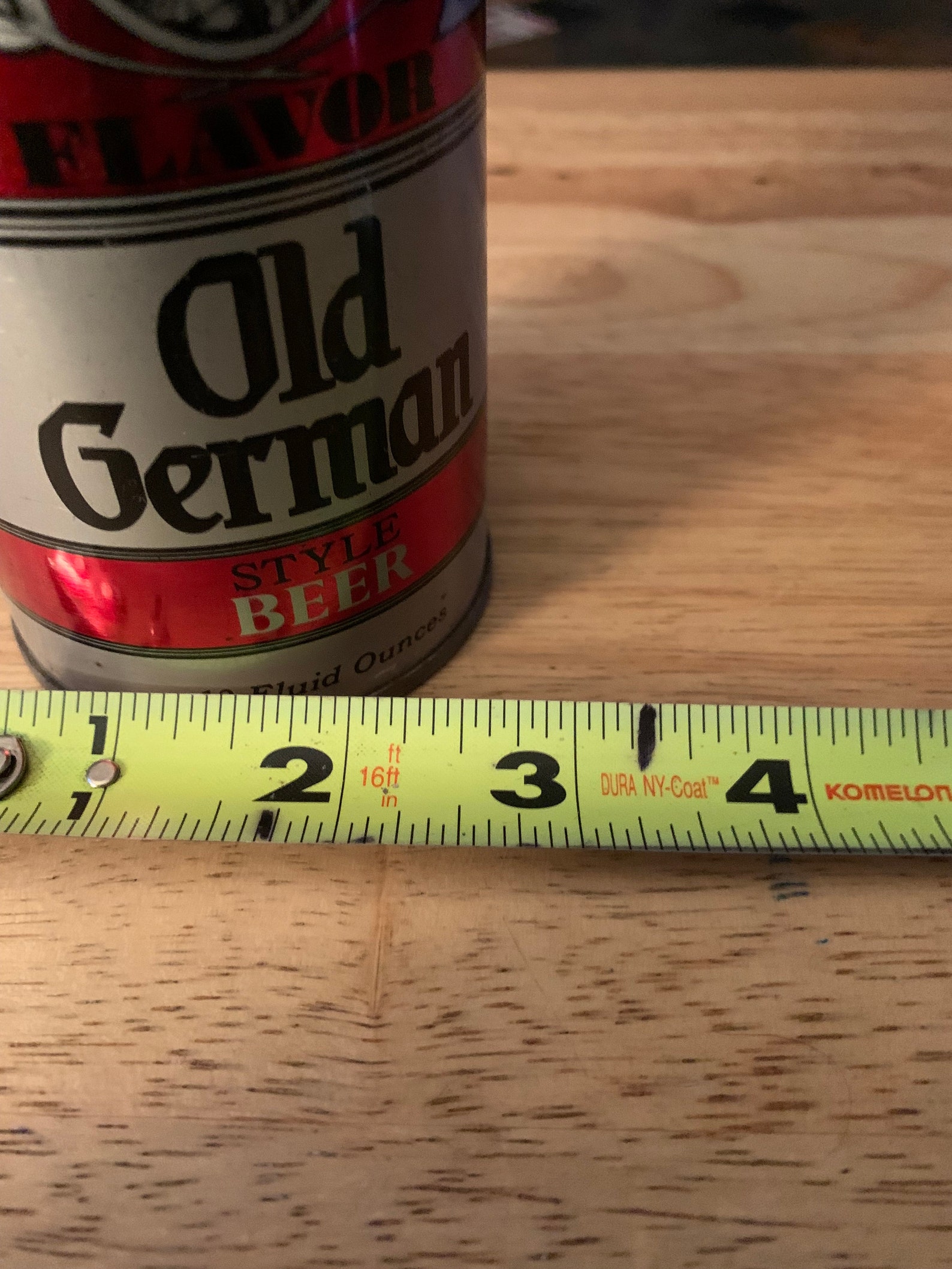 1970s Old German 12 Ounce Beer Can Metal With Pull Tab Great Condition ...