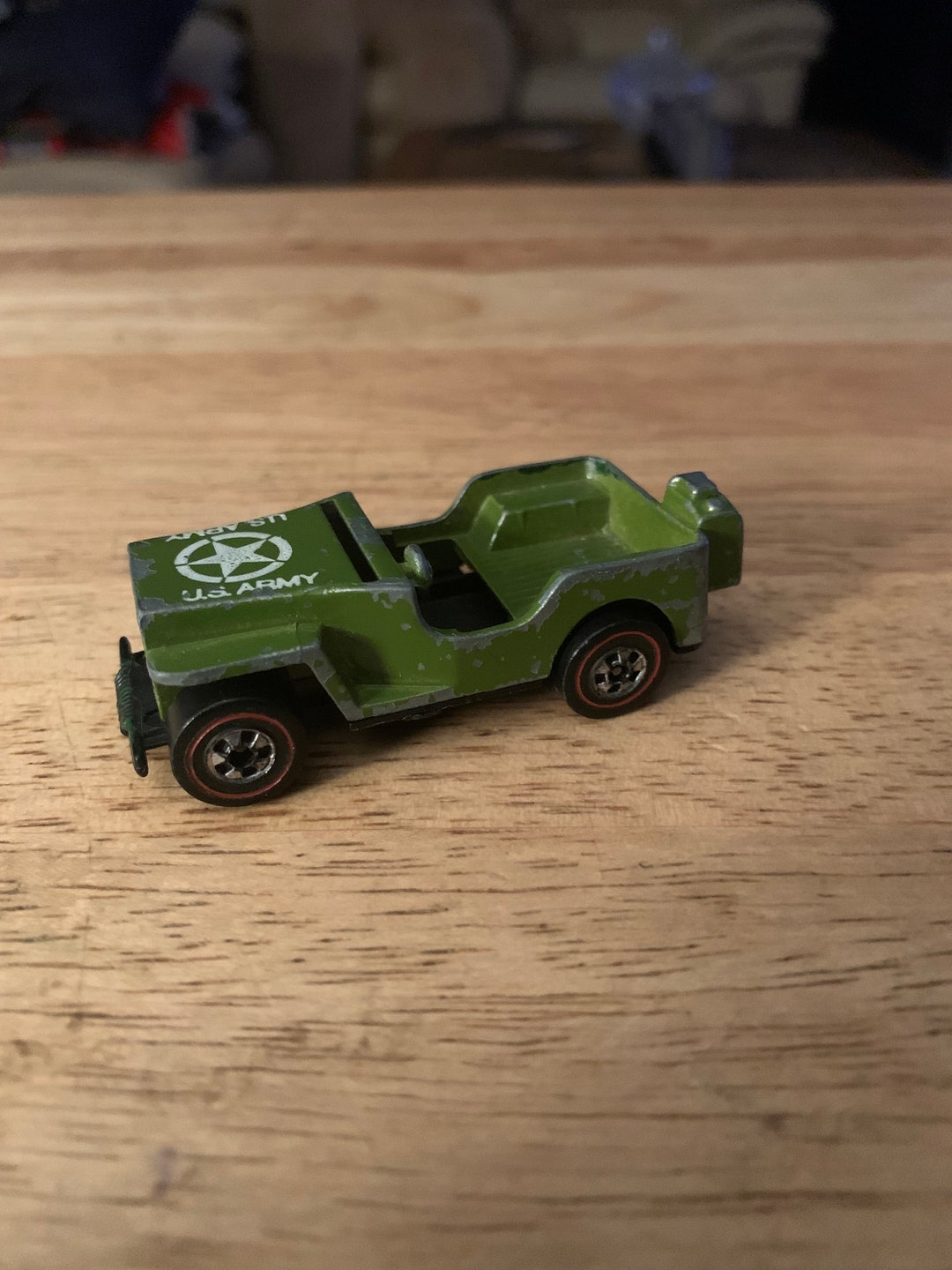 1970 Hot Wheels Redline Army Jeep Not Complete - Etsy