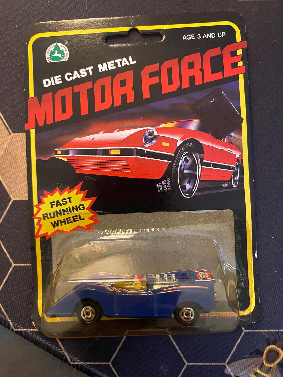 Vintage 1980 Diecast Metal Motorsports Summer Toys Made in Hong Kong 1/ ...