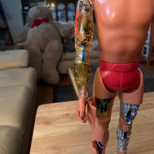 Vintage 1975 General Mills 6 Million Dollar Man Steve Austin, 13 Inch Figure With Critical ...