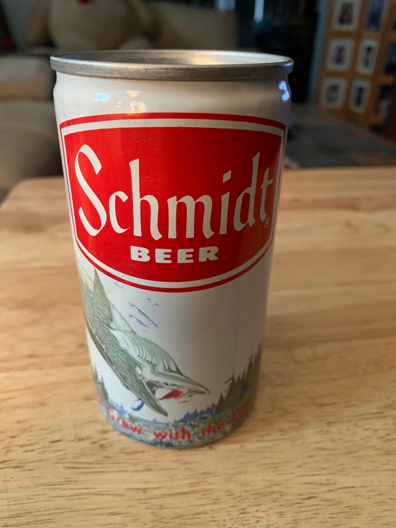 Pair of Schmidt Beer Cans - Etsy