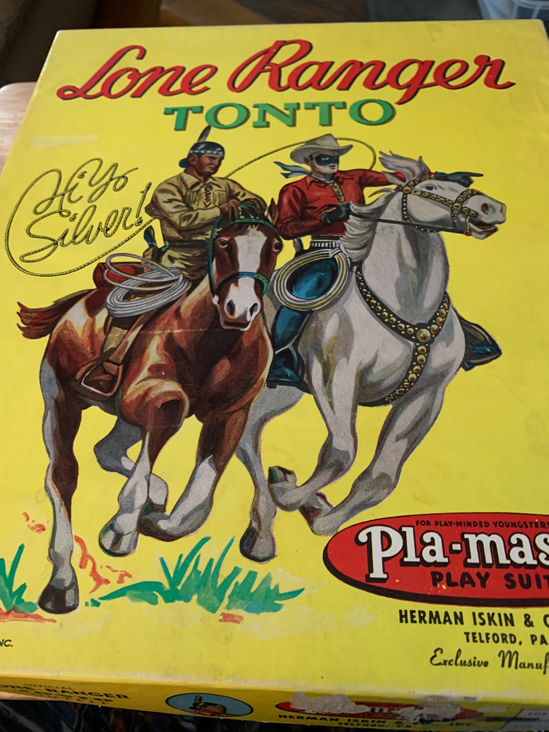 1950s the Lone Ranger Tonto Plays Suit New Old Stock - Etsy