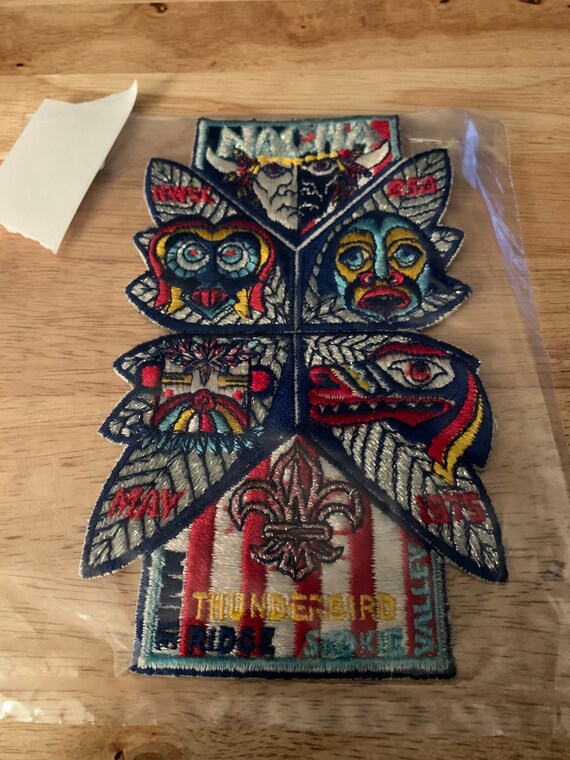 vintage boy scouts patch - Gem