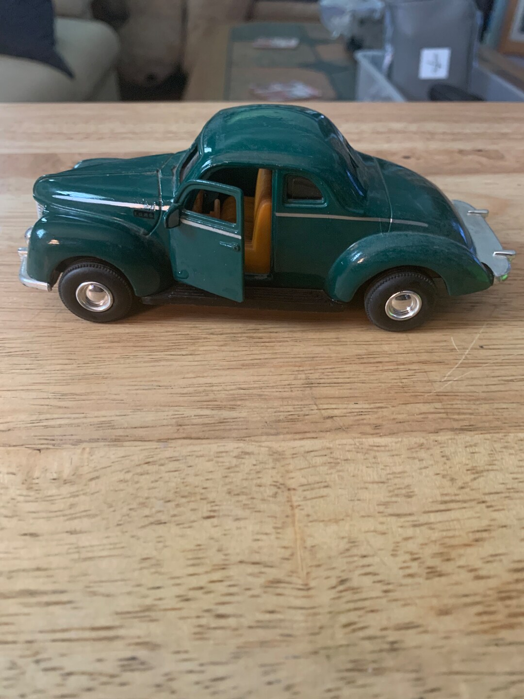 Vintage Diecast Split Window Ford Coupe Green - Etsy