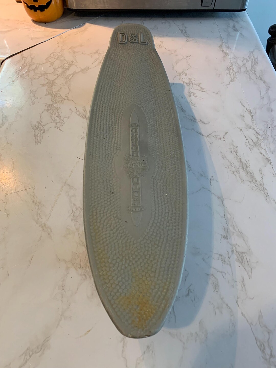 1970s D&L Trickray Moto Skateboard, Silver Gray Kick Tail Deck - Etsy