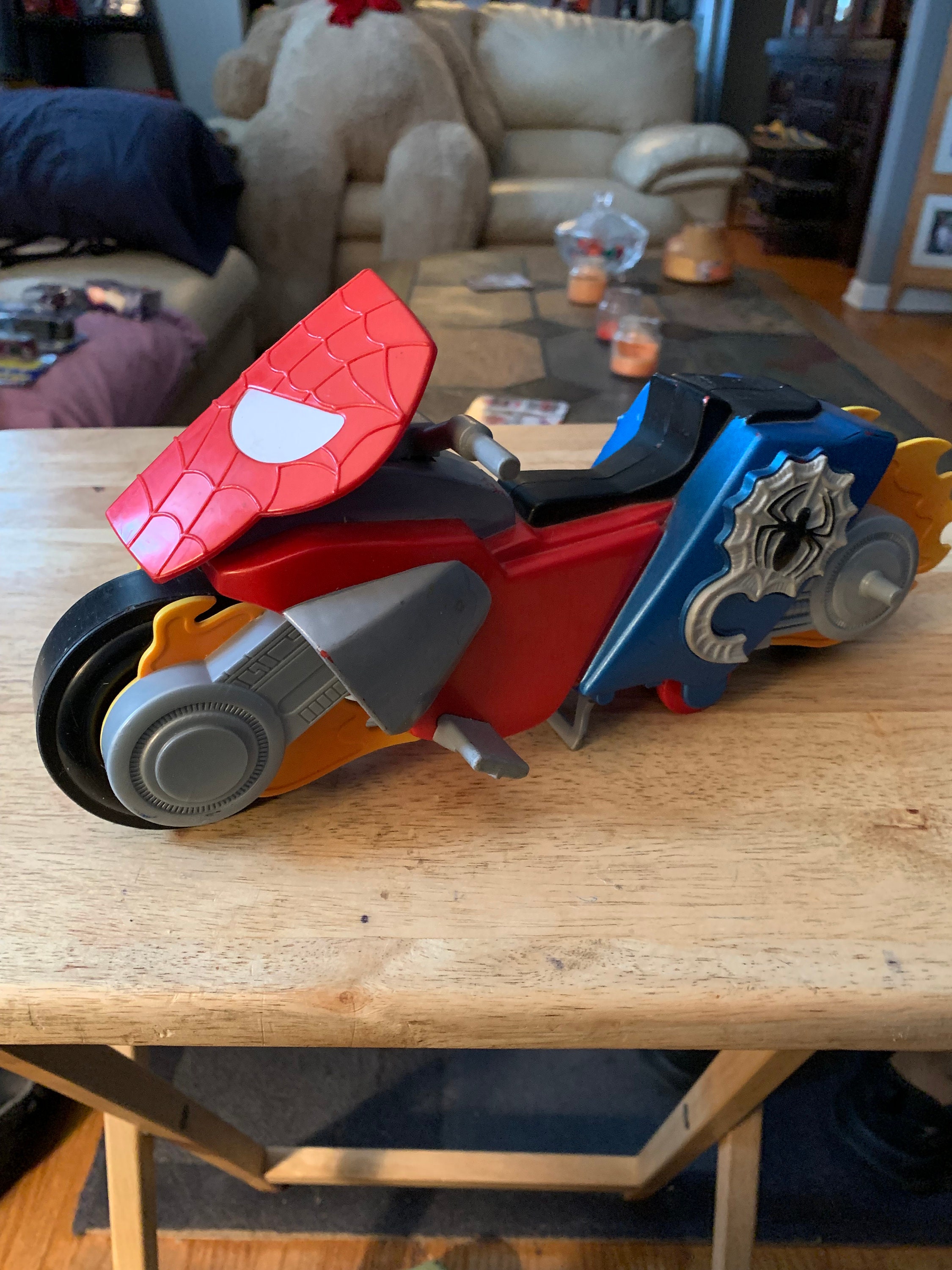 Vintage 1990s Toy Biz Spider-man Cycle - Etsy