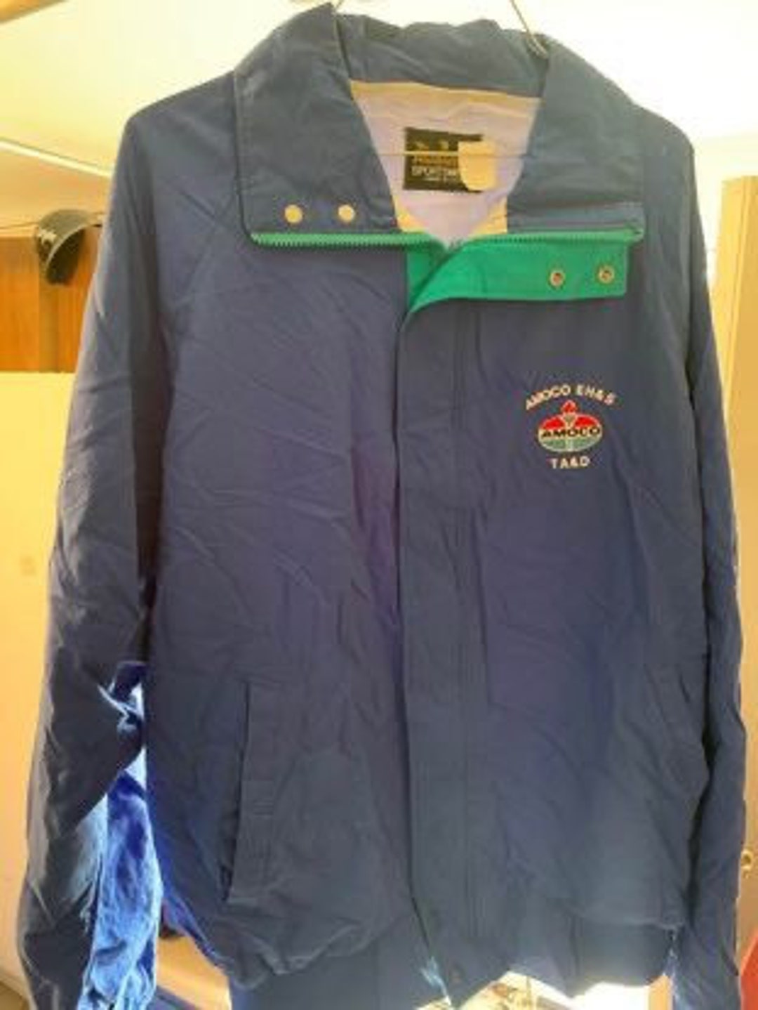 Vintage Man’s Amoco Gas Station Jacket Size Large No Rips or Tears Mint ...