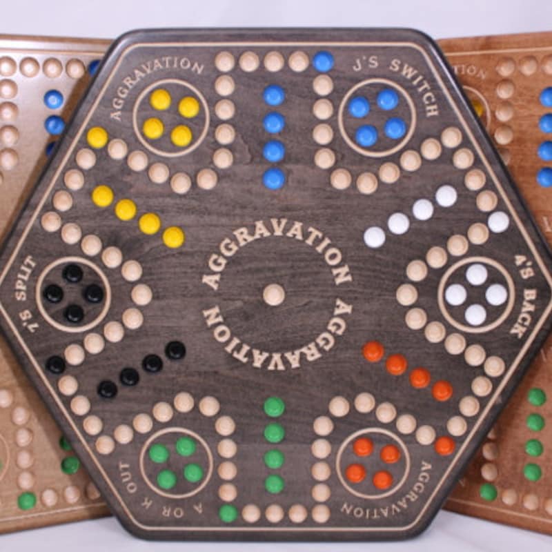 Aggravation Board Game - Etsy Canada