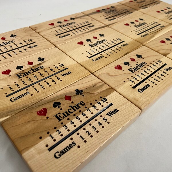 Euchre Score Board - Etsy