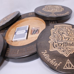 Harry Potter Themed Cribbage Boards - Etsy