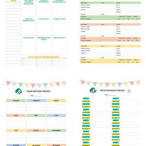 Girl Scout Leader Binder Templates - Etsy