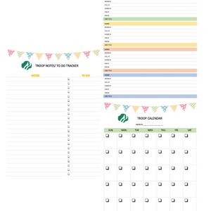 Girl Scout Leader Binder Templates - Etsy